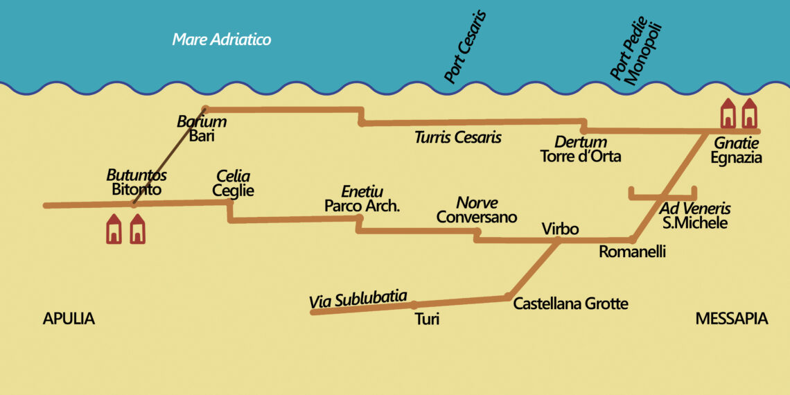 La Via Appia Minucia Traiana - Monopoli Tre Rose